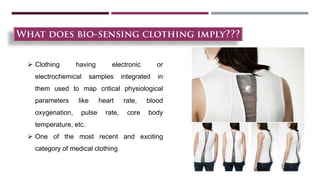Clothing for Biosensing | PPT