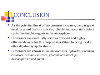 Biosensor | PPT