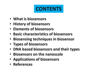 Biosensor | PDF