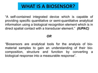 Biosensor | PDF