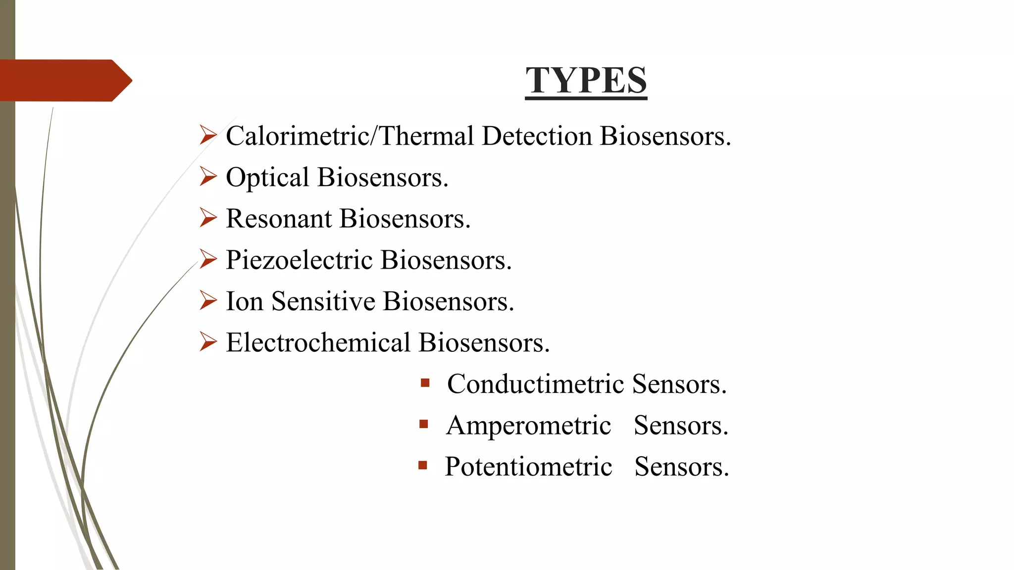 Biosensor ppt | PDF