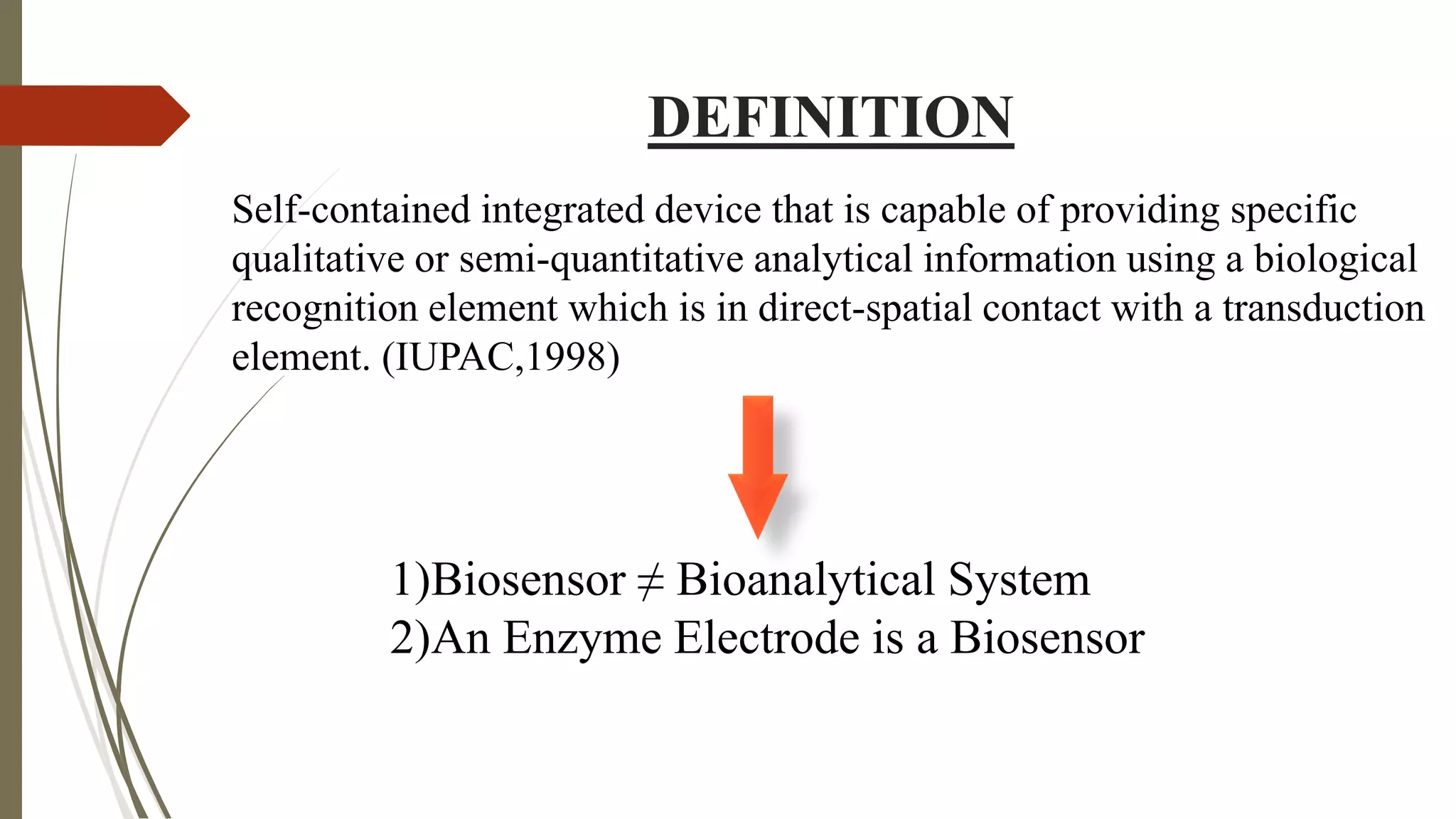 Biosensor ppt | PDF