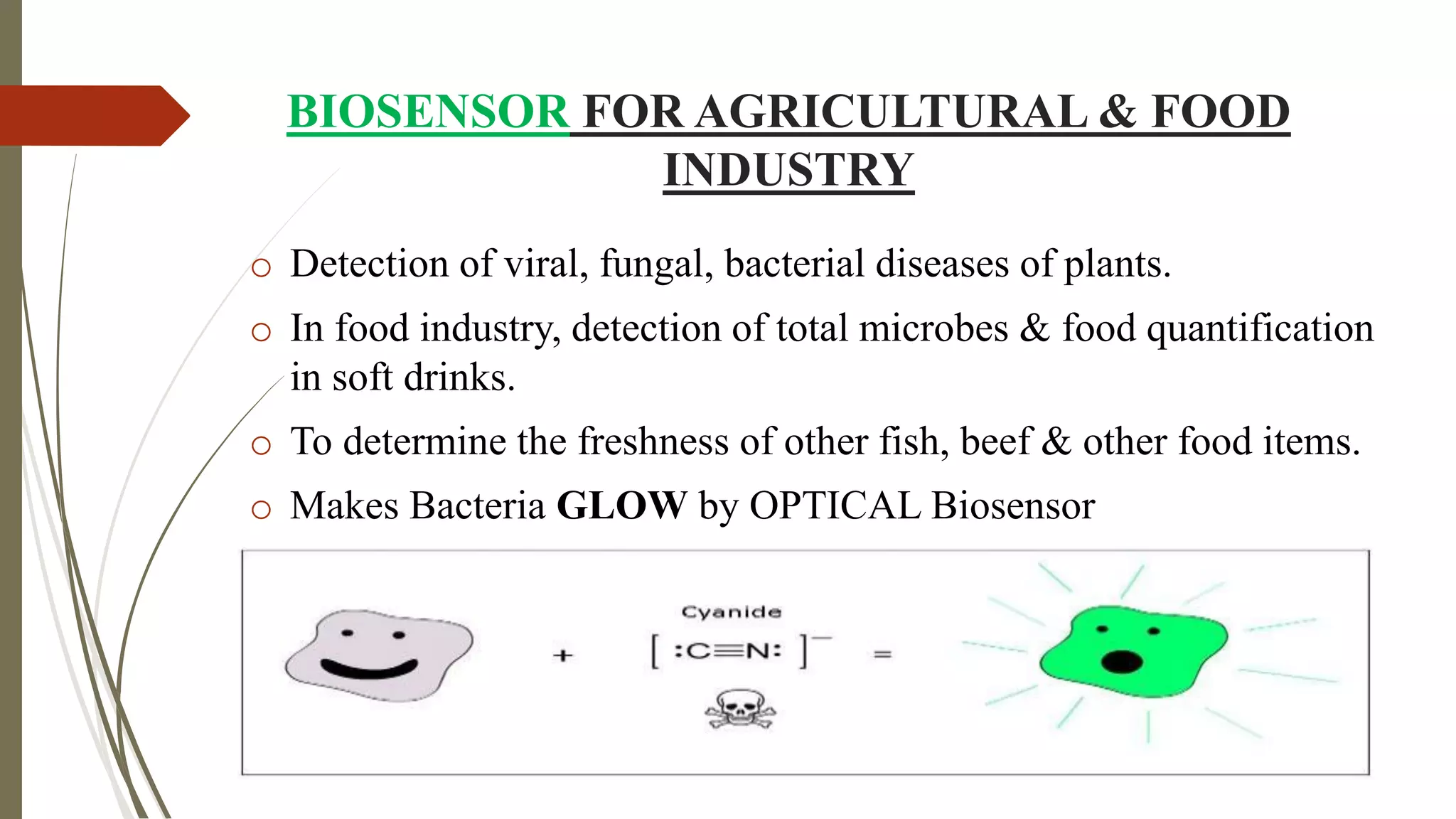 Biosensor ppt | PDF