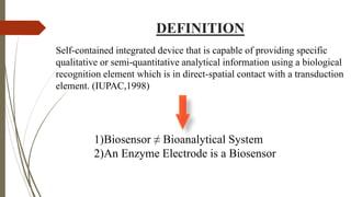 Biosensor ppt | PDF