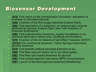 Biosensor | PPT