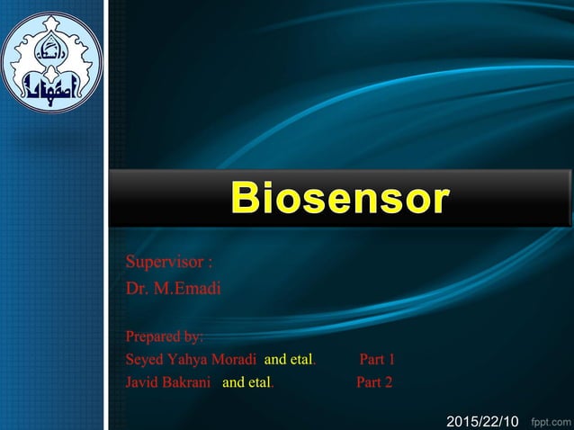 Bio Sensor | PDF