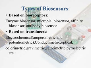 Biosensor | PPTX