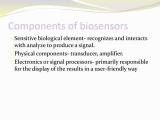 Biosensor | PPT