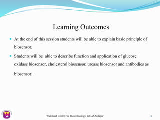 Biosensor | PPTX | Chemistry | Science