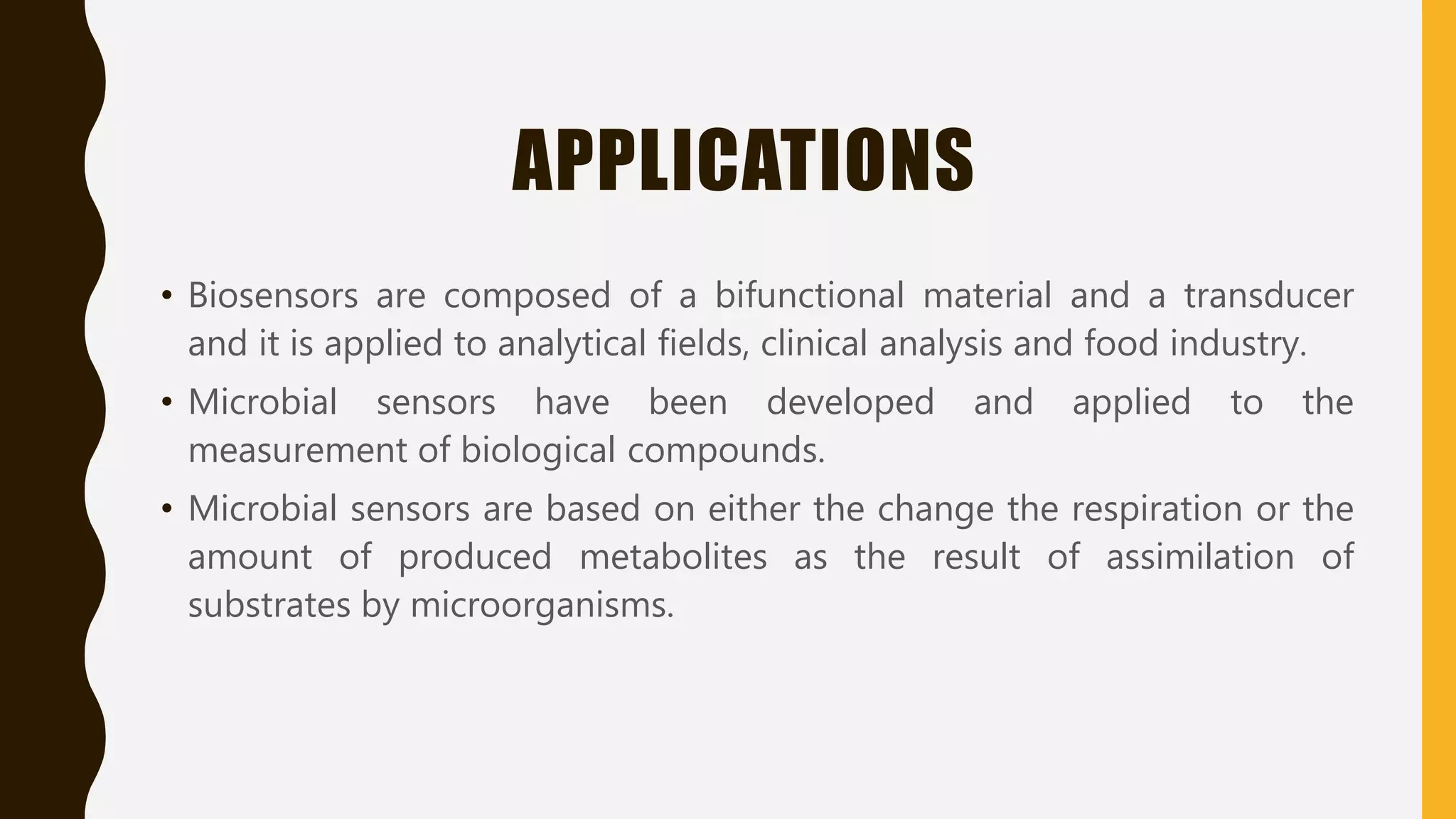 Biosensor | PPTX | Chemistry | Science