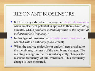 Biosensor | PPTX | Chemistry | Science