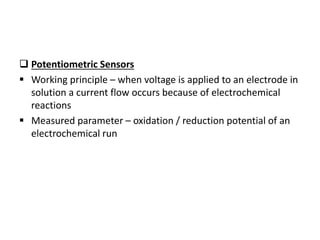 Biosensor , its components, working and types of biosensors | PPTX