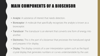 Biosensor | PPT