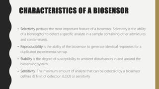 Biosensor | PPT