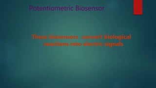 components of biosensors | PPT
