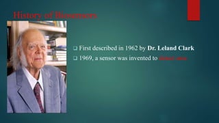 components of biosensors | PPTX