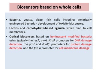 Biosensor, Ecolabeling and Traceability | PPTX