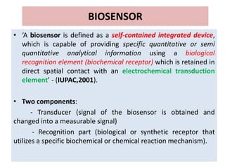 Biosensor, Ecolabeling and Traceability | PPTX