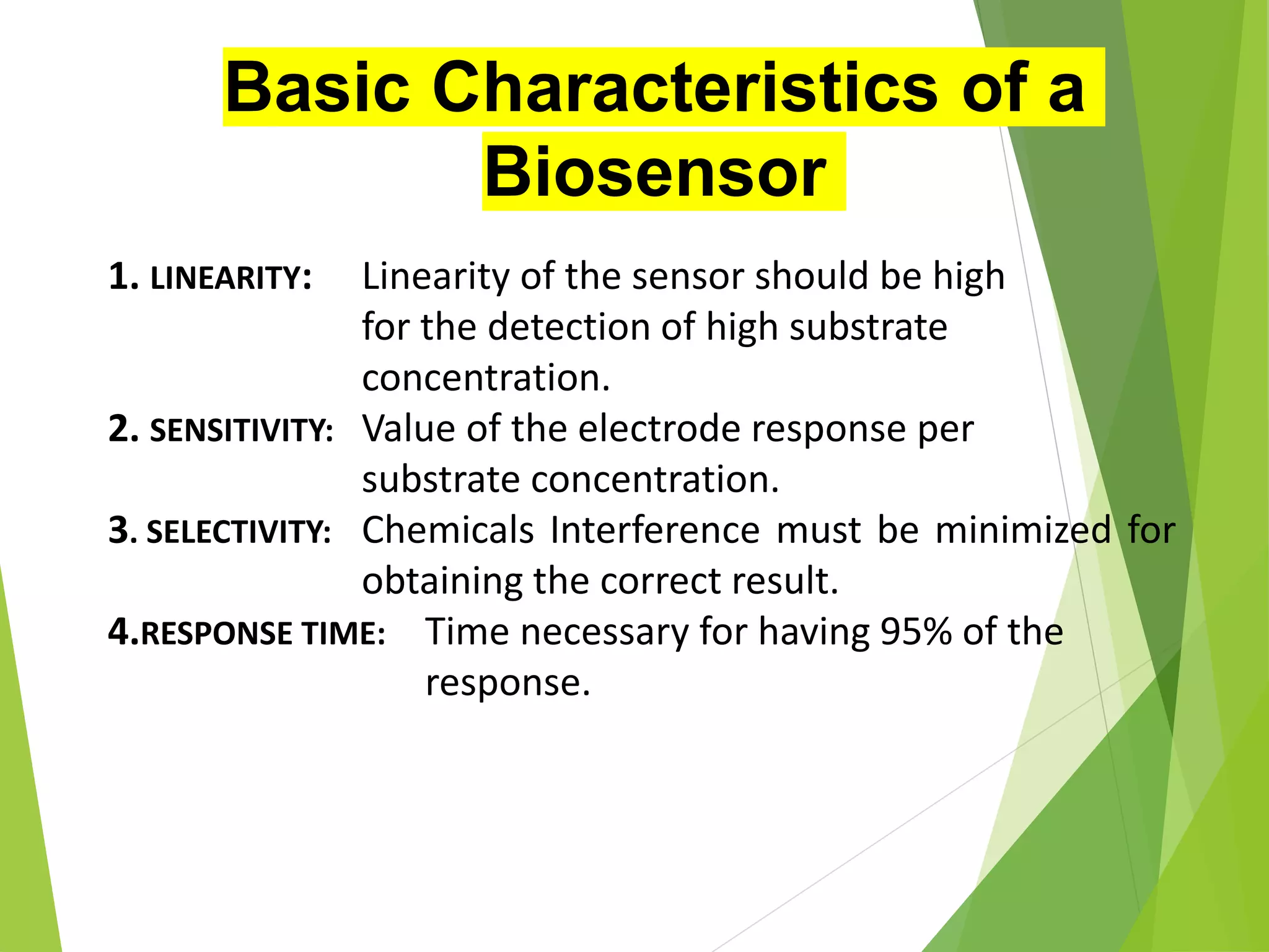 Biosensors: General Principles and Applications | PPT