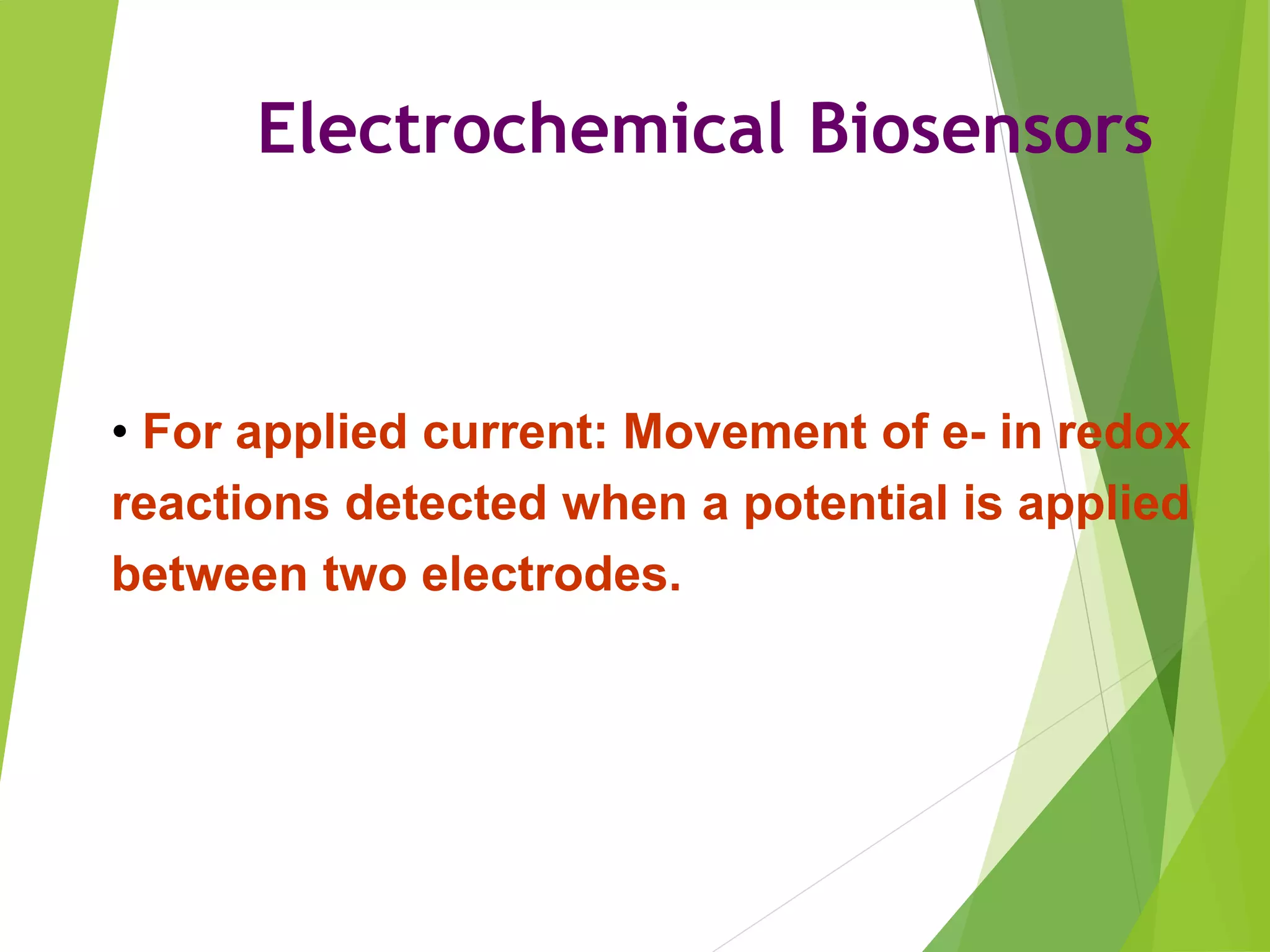Biosensors: General Principles and Applications | PPT
