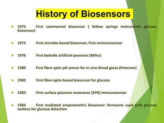 Biosensors: General Principles and Applications | PPT | Chemistry | Science
