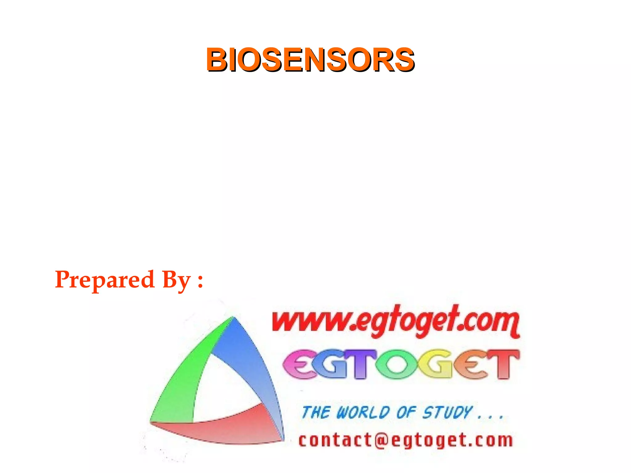 Bio sensors | PPT