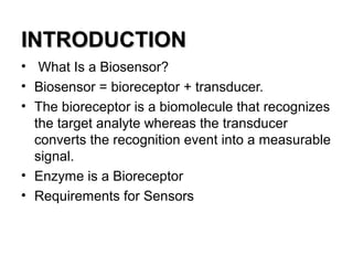 Bio sensors | PPT