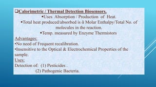Biosensors | PPTX