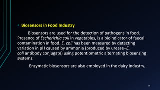 Biosensors | PPTX