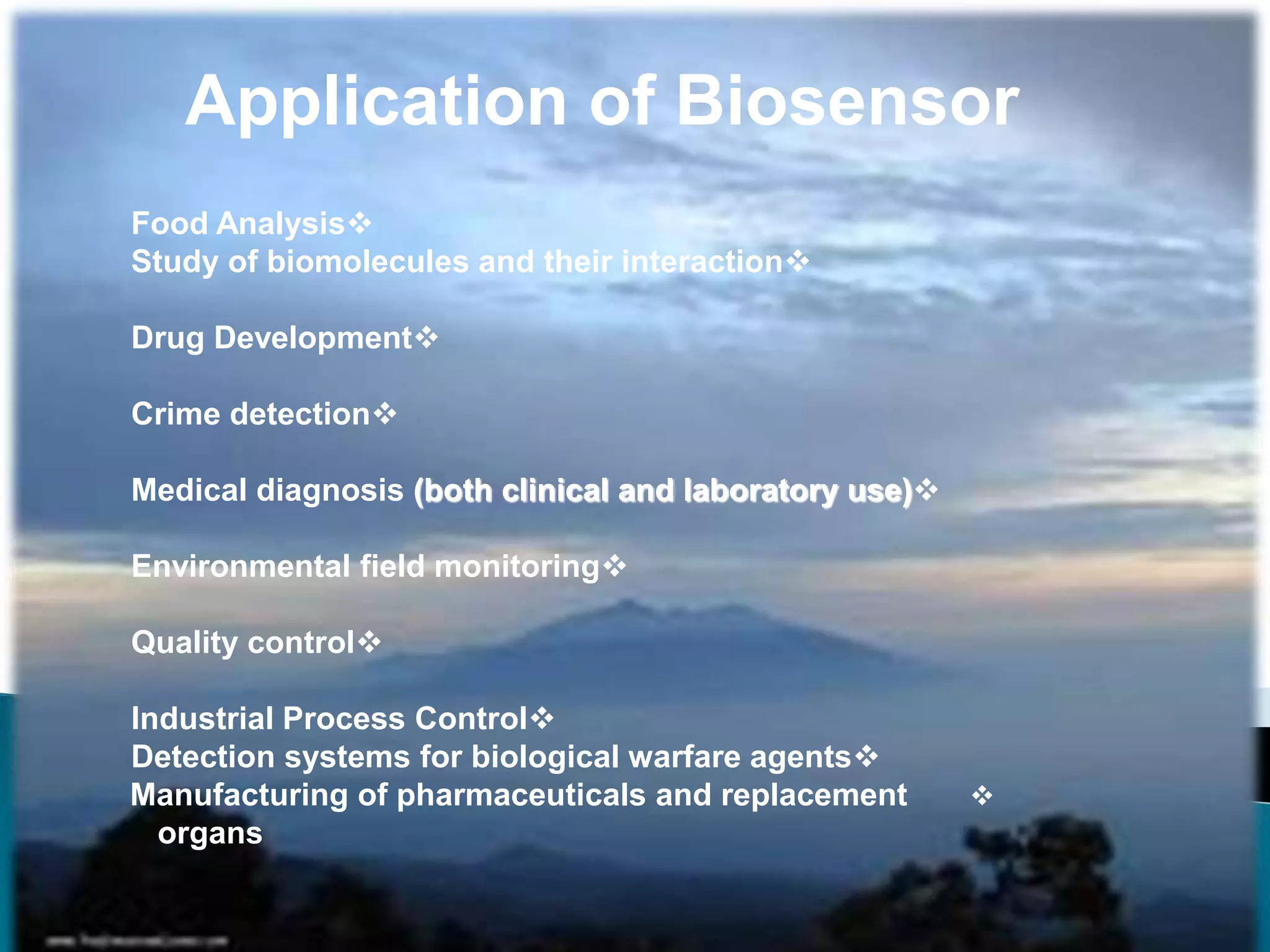 Biosensors | PPTX