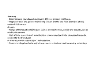 Biosensors | PDF