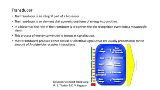 Biosensors | PPTX