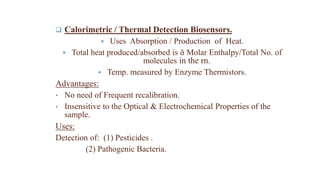 Biosensors | PPT | Free Download