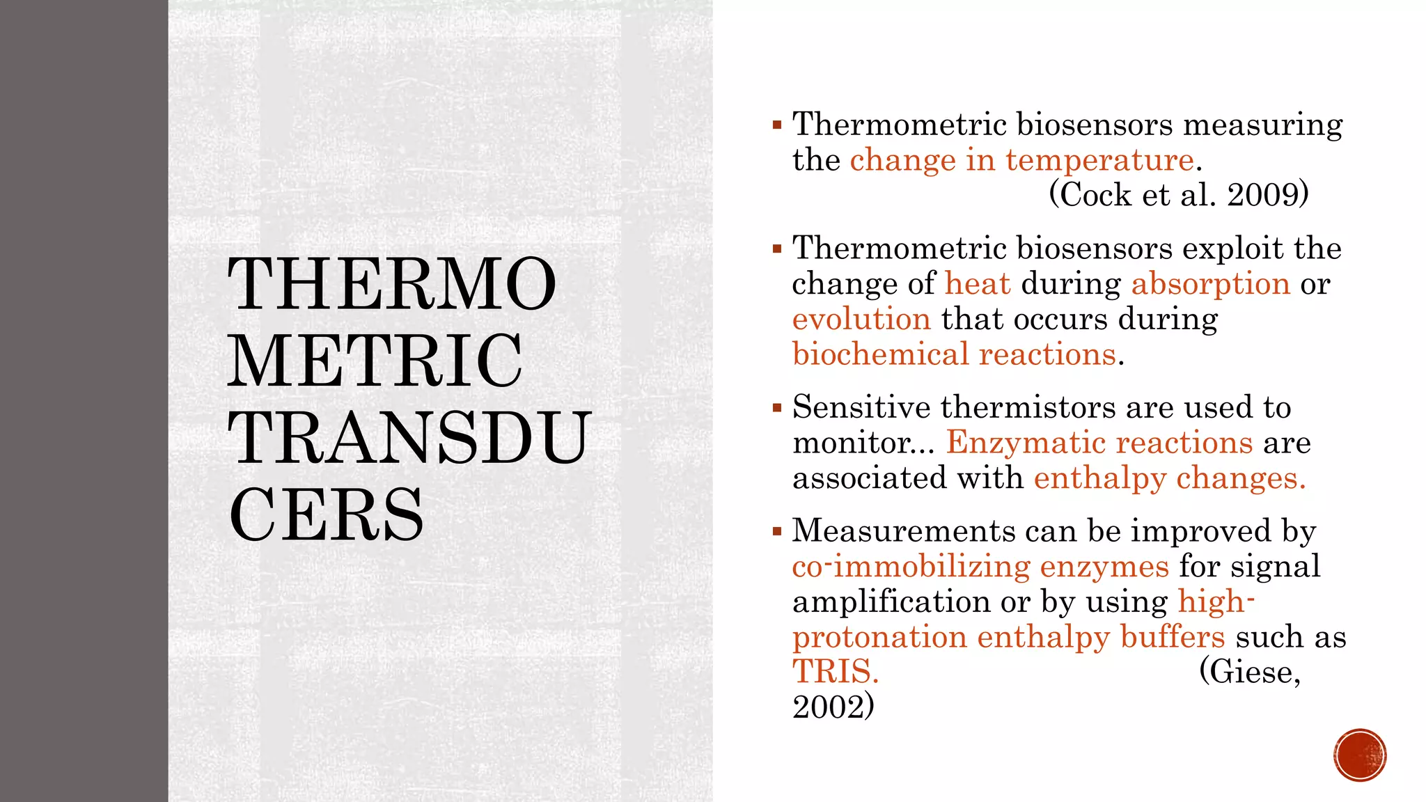 Biosensors and It's application | PPTX
