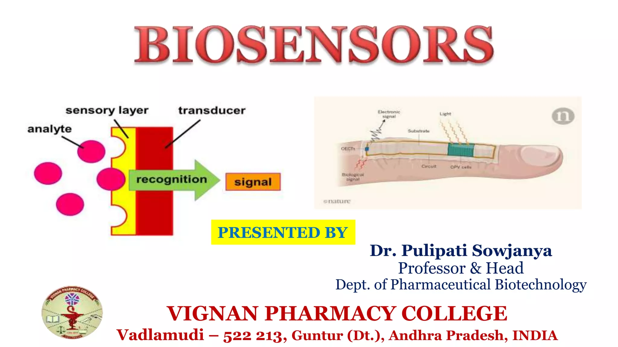 Biosensors | PPT