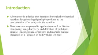 Biosensors | PPT