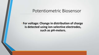 Biosensors (Pharmaceutical Biotechnology).pptx