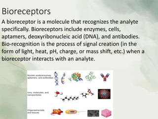 Basic concepts and principles of biosensors | PPTX