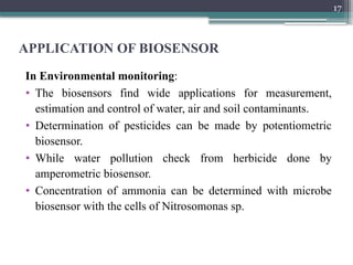 Biosensors: An Easier Way of Diagnosis | PPT