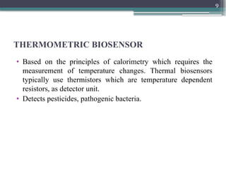 Biosensors: An Easier Way of Diagnosis | PPT