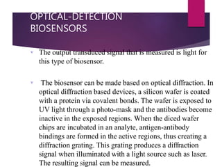Biosensors By Akter Hamid David | PPTX