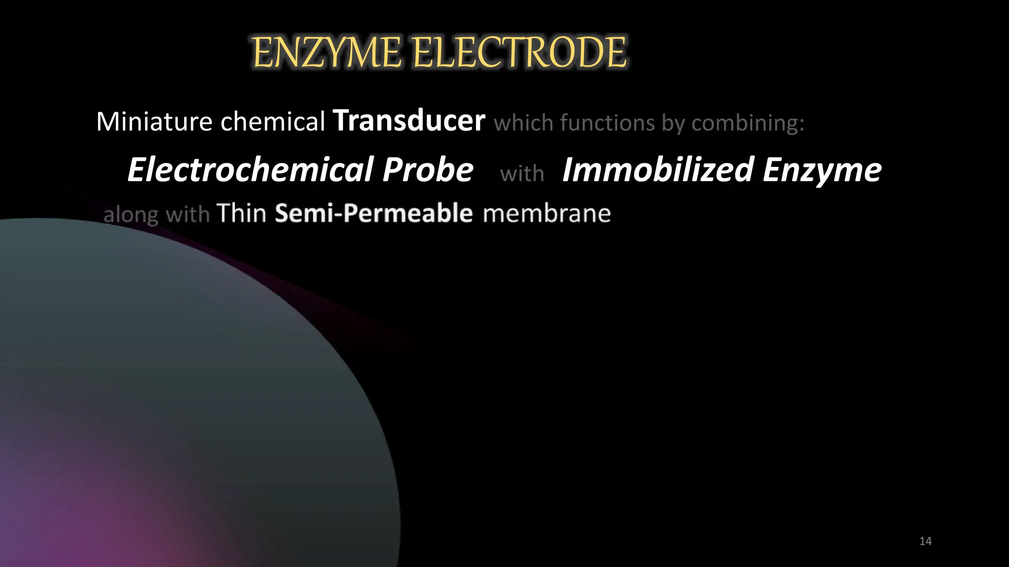 Biosensors and Enzyme electrode | PPTX