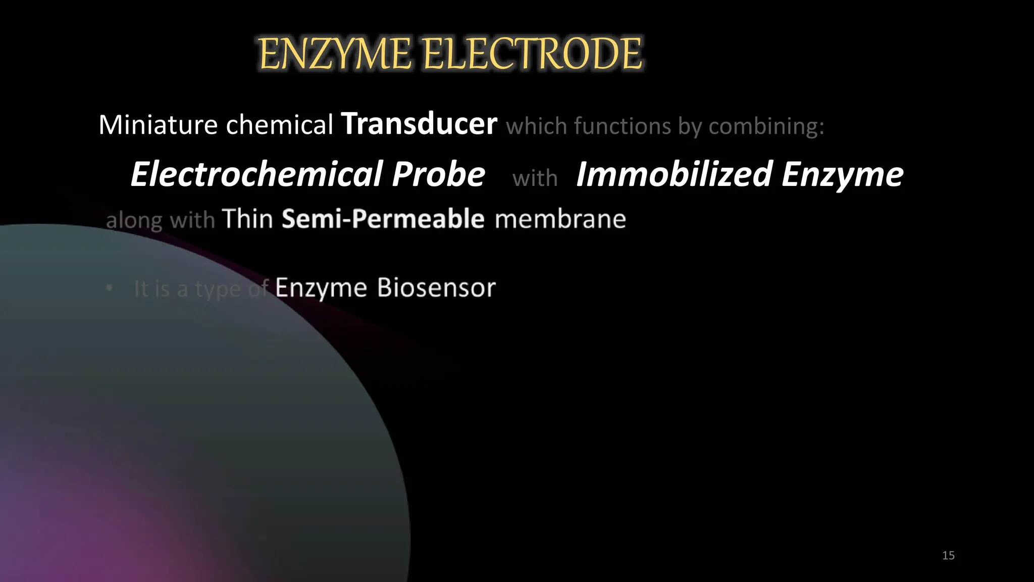 Biosensors and Enzyme electrode | PPTX
