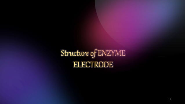 Biosensors and Enzyme electrode | PPTX | Chemistry | Science