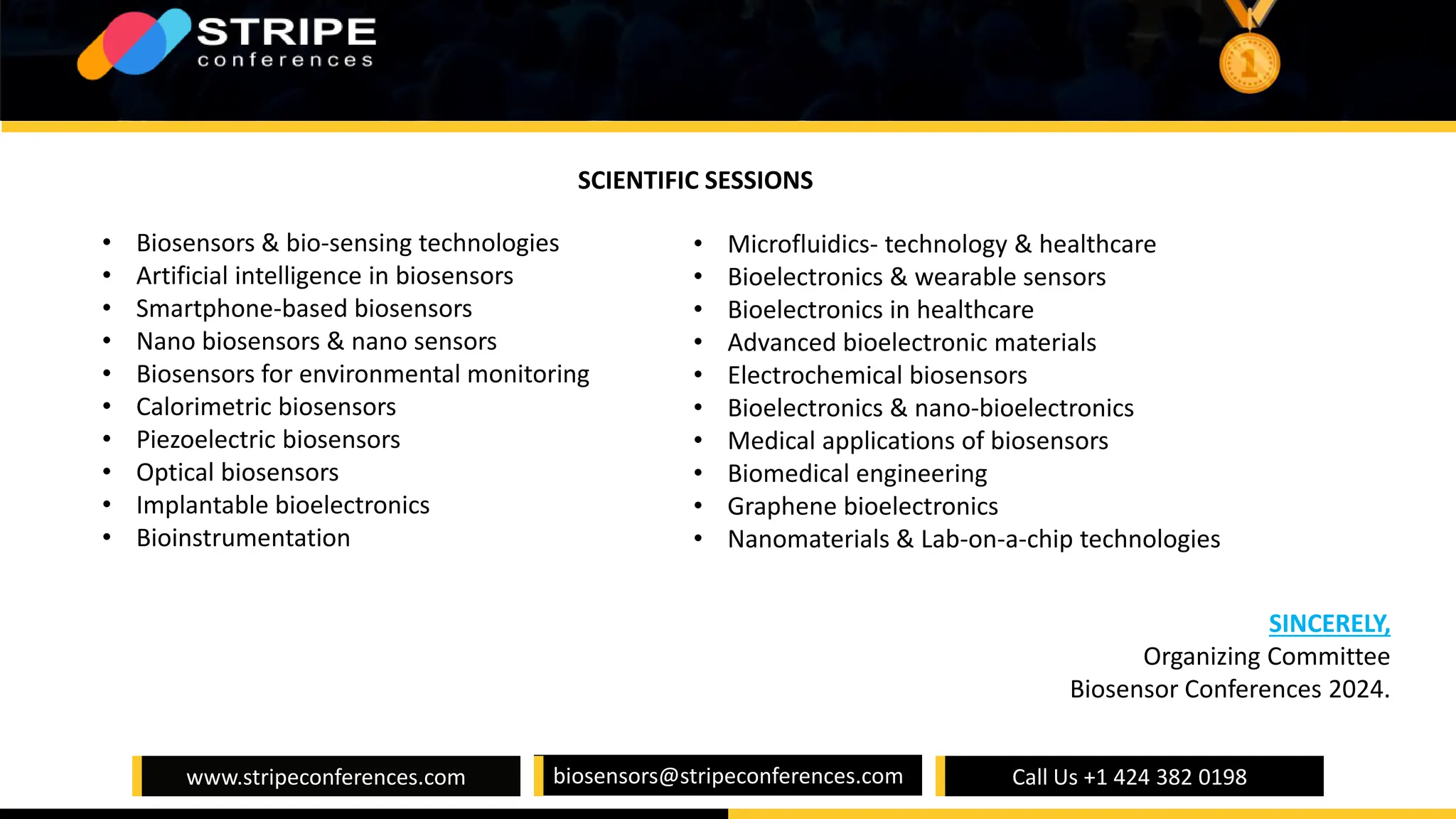 International Biosensors Conferences 2024 Pptx