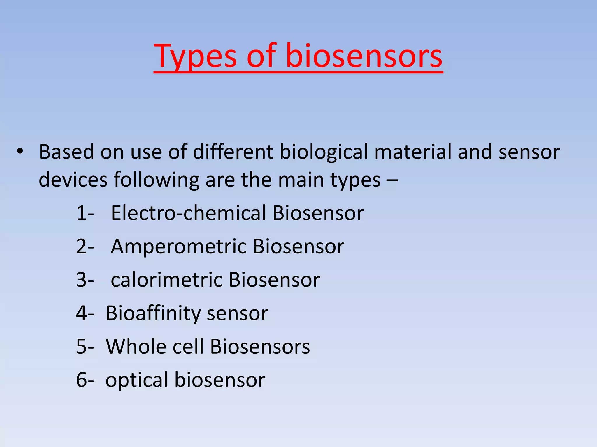 Biosensor seminar by kamaljeet | PPT