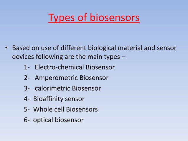 Biosensor seminar by kamaljeet | PPT | Chemistry | Science