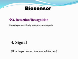 Biosensors | PPTX