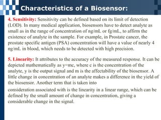Biosensors in diagnostic purpose | PPT