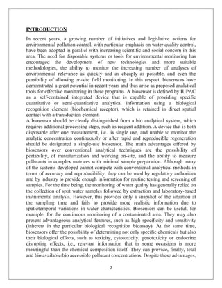 Biosensors for environment application by danish amin111 | PDF